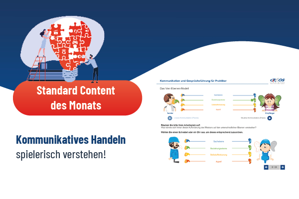 E-Learning Standard Content im April - Creos